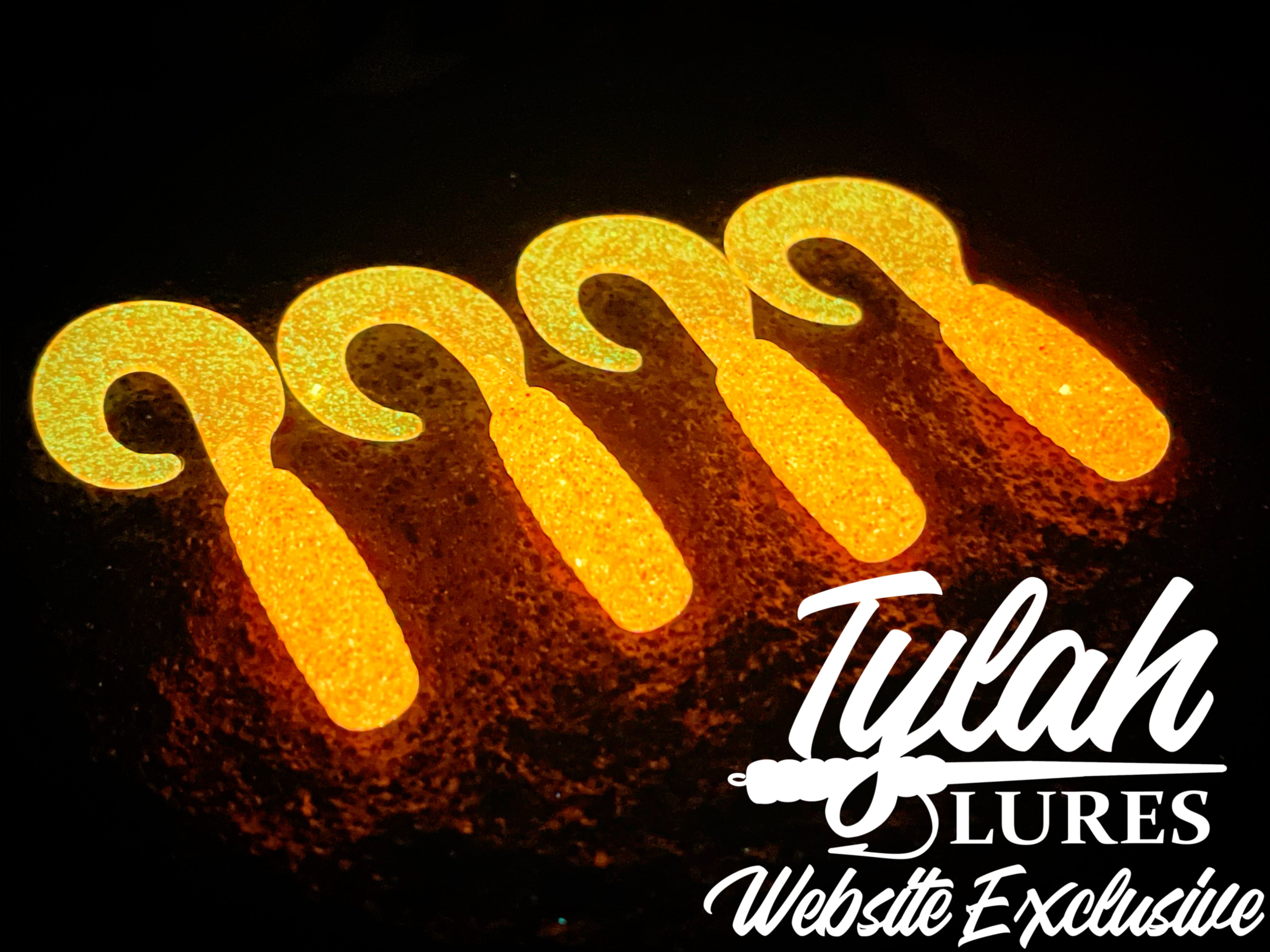TylahLures Website Exclusive 3inch Glow TylahTails – Tylah Lures